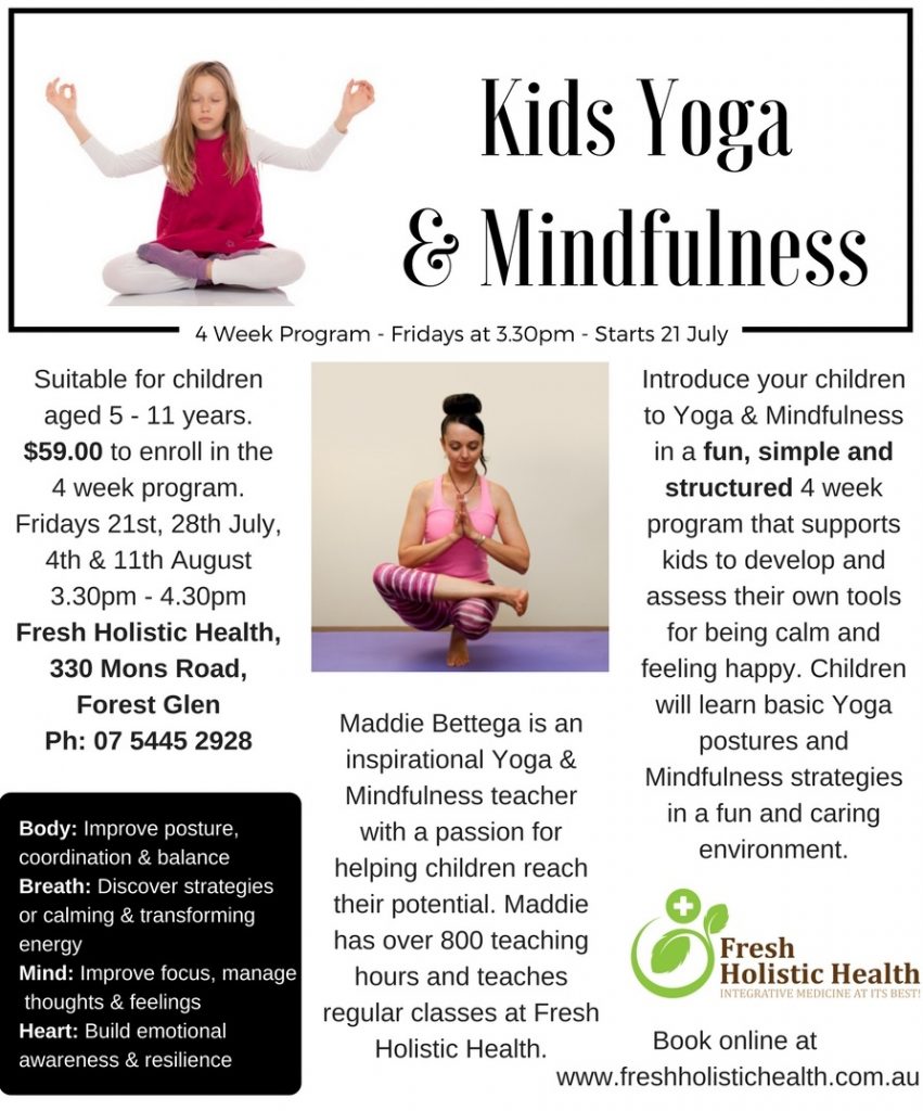 Kids Yoga &Mindfulness - Fresh Holistic Health